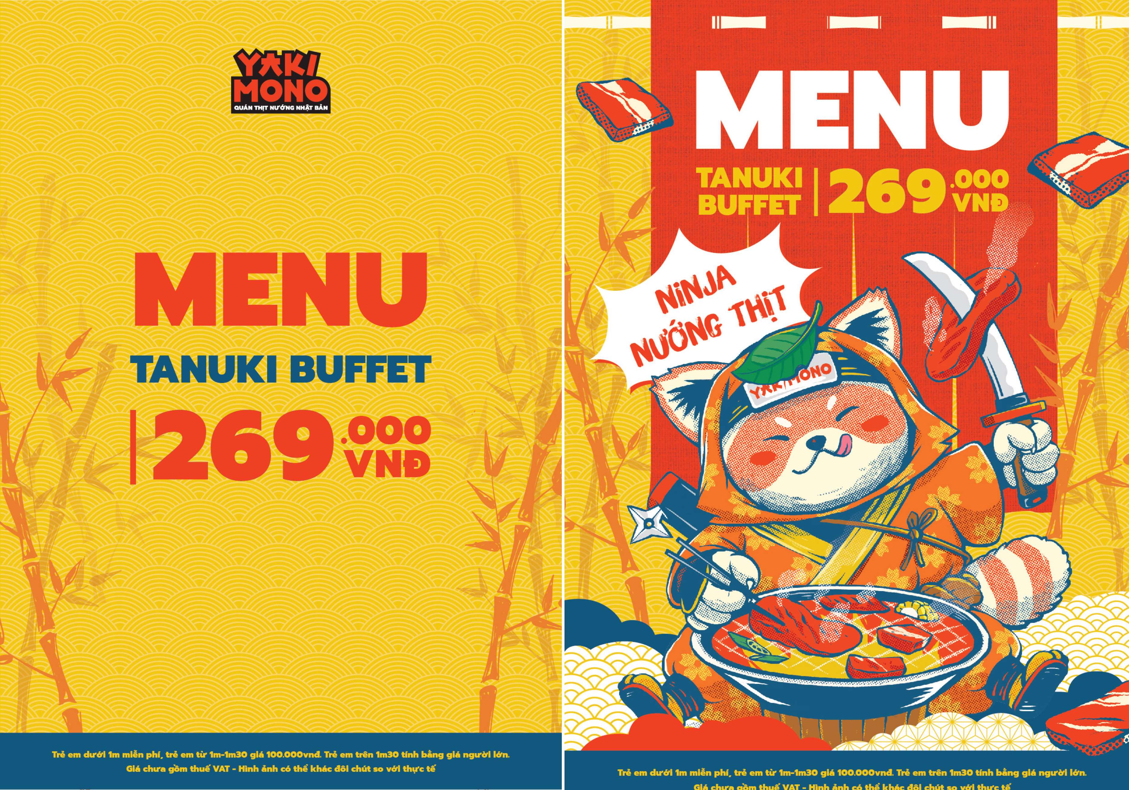 (HẠ LONG) MENU TANUKI 269K